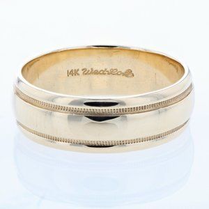 Wed-Lock | Accessories | Vintage 4k Yellow Gold Wedlok Wedding Band ...